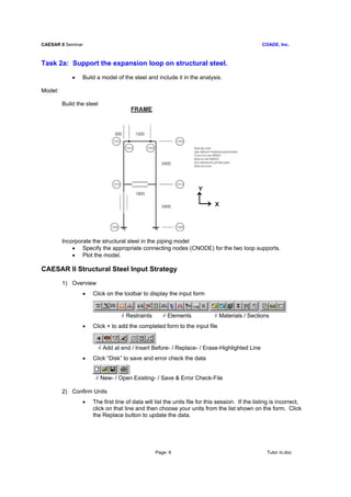 Caeser II manual | PDF