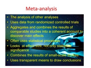 Systematic review intro for librarians | PPT