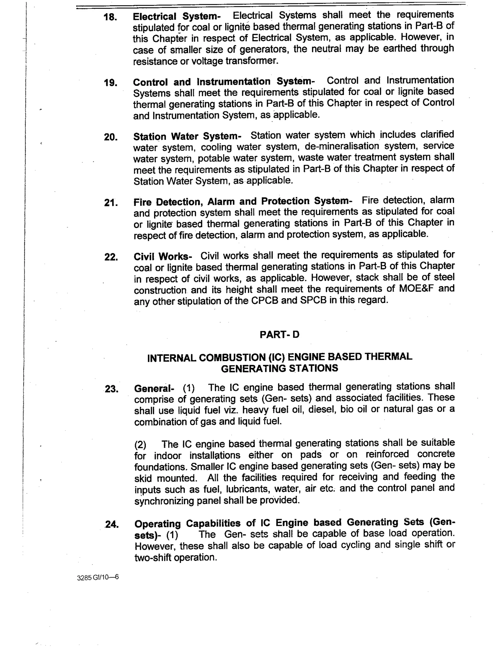 Cea (technical standards for construction of electrical plants and electric lines)regulations ...