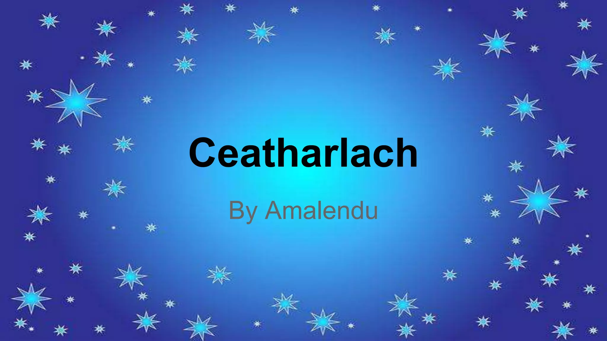 Ceatharlach | PPT