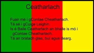 Ceatharlach | PPTX
