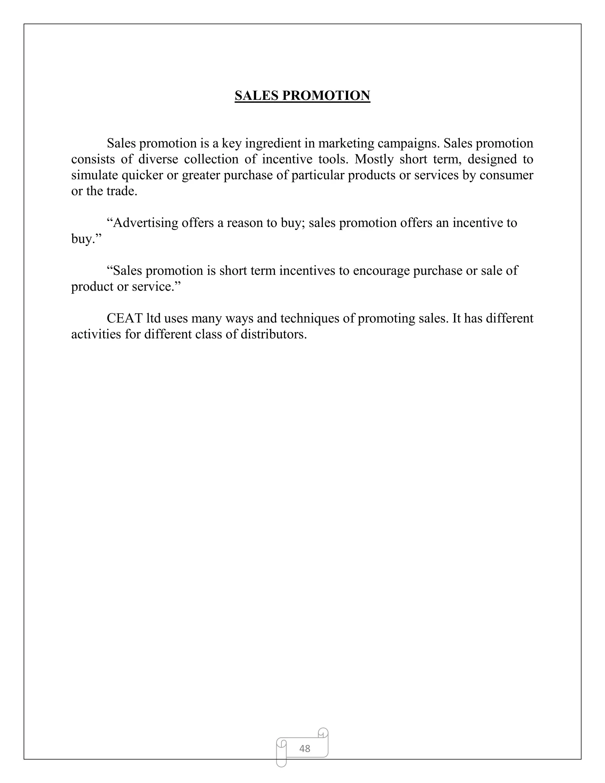 Ceat tyre PROJECT REPORT | PDF