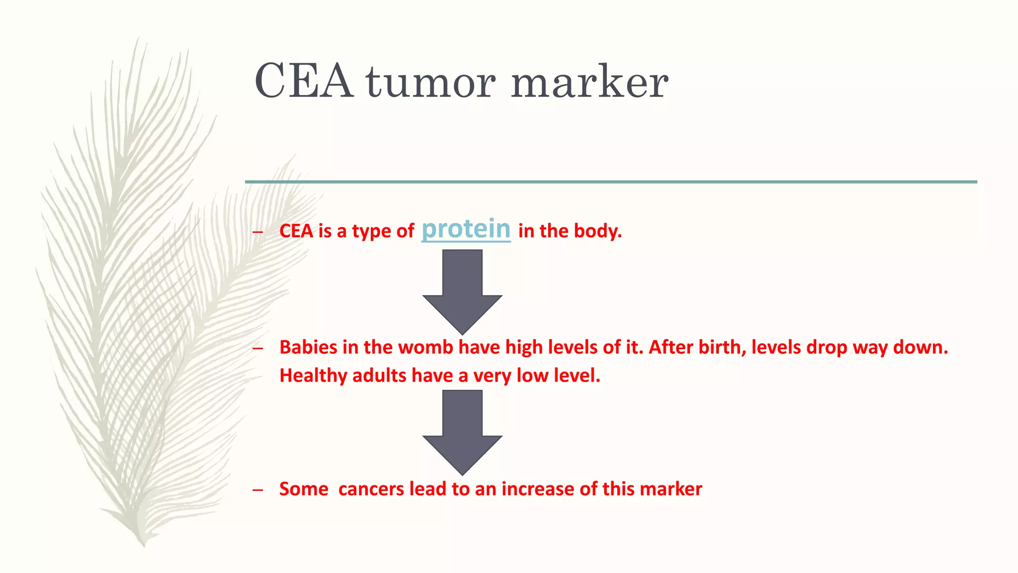 Cea tumor marker | PPTX