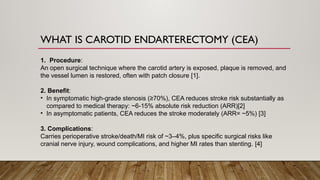 Carotid endarterectomy versus Carotic Stentingpptx | PPTX