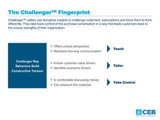 The Challenger Sale - A different kind of buying has emerged | PDF