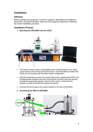 Transparent Batch Reactor - Instruction Manual | PDF