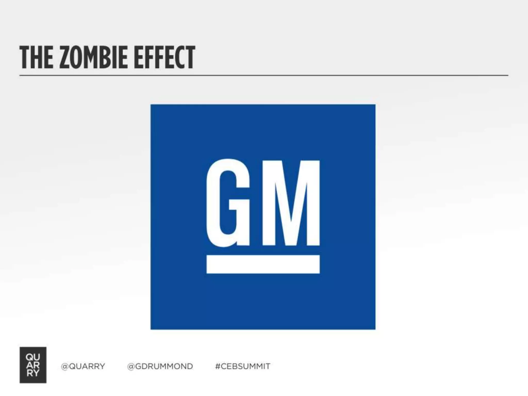 The Zombie Effect - Using Actionable Insight to Combat Brain-Dead Vie…