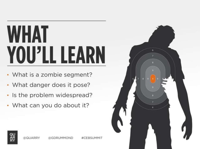 The Zombie Effect - Using Actionable Insight to Combat Brain-Dead Vie…