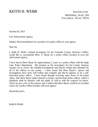 recommendation Letter | DOCX