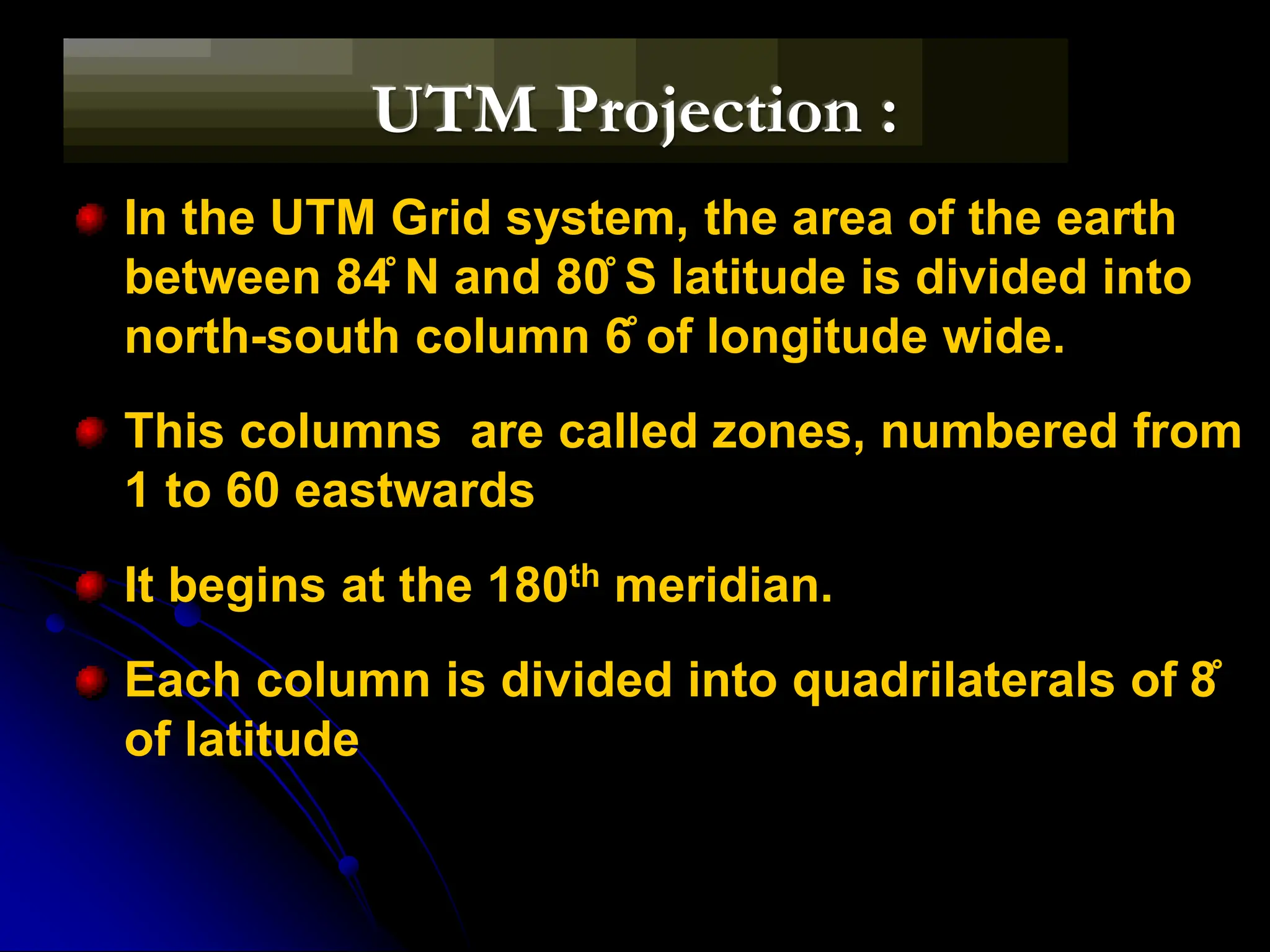 CEB 809 _L6_Map projection UTM Coordinates and Fiji.pptx