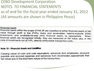 Cebo development corporation | PPTX