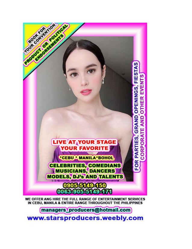 CEBU MODELS AND TALENTS AGENCY, CEBU COMMERCIAL MODELS, CEBU DANCERS ...