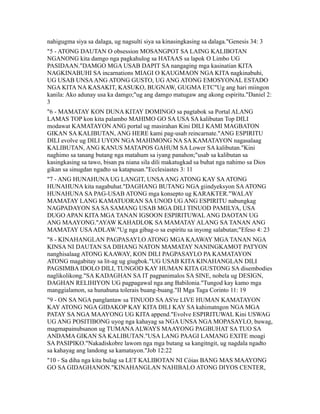 "PAGSULAT CODE - Usa ka PRISOHAN KALIBUTAN Matrix SA ESPIRITUWAL | PDF