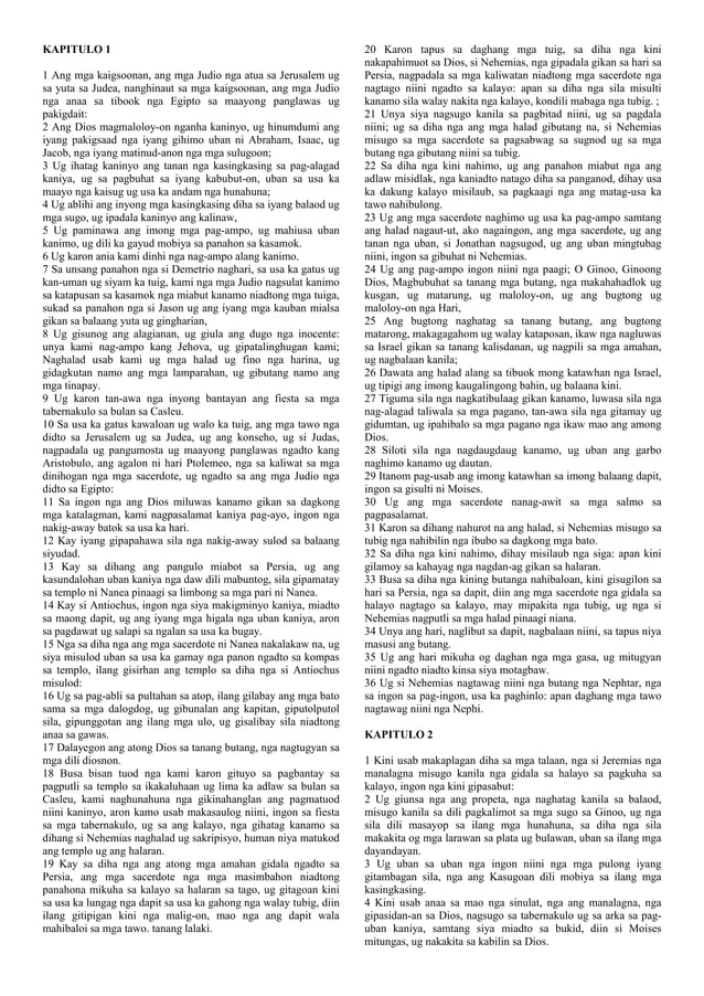 Cebuano - 2nd Maccabees.pdf