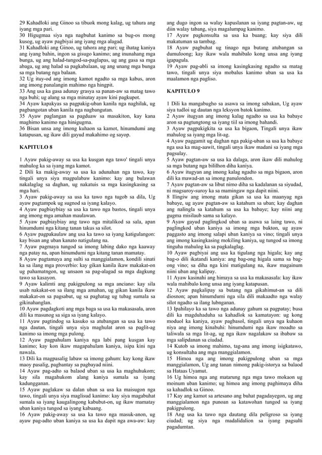 Cebuano - Ecclesiasticus.pdf