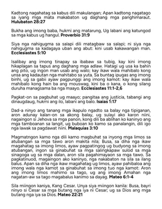 Cebuano - Management Principles from the Bible.pdf | Christianity | Religion & Spirituality