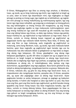 Cebuano - Prayer of Manasseh.pdf