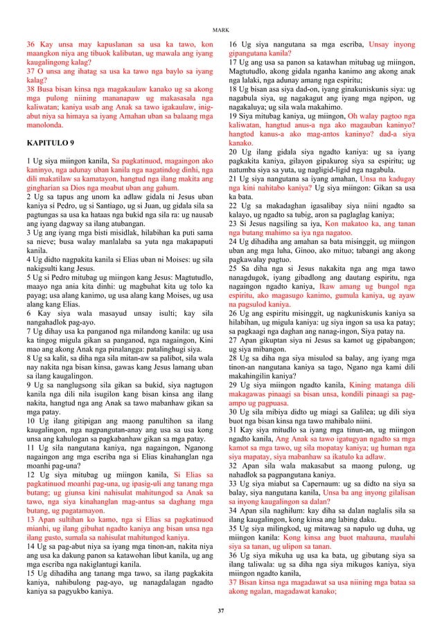 Cebuano - The Gospels and the Acts of the Apostles.pdf