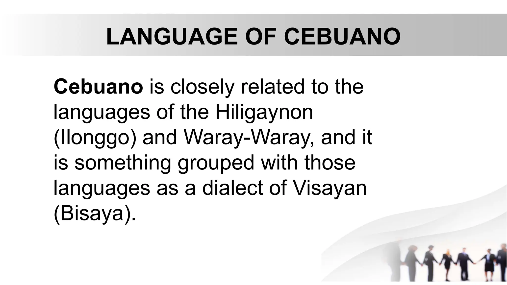 Cebuano Tribe: Philippine Indigenous Community | PPTX