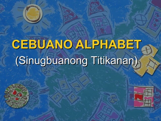 Cebuano alphabet | PPT