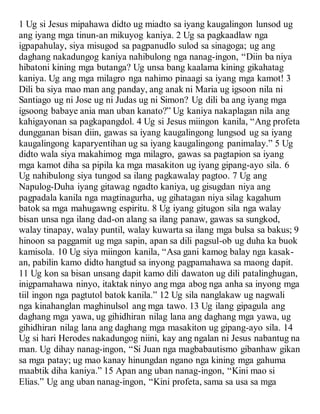 Cebuano bible new testament | DOCX
