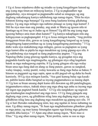 Cebuano bible new testament | PDF