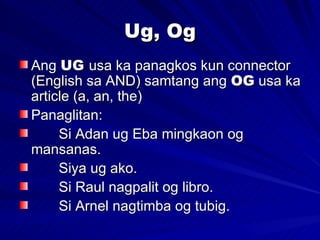 Cebuano creative writing | PPT