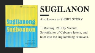 CEBUANO LITEFATURE ( PHILIPPINE LITERATURE) | PPTX