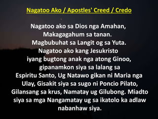 Cebuano Rosary (Luminous Mysteries) | PPTX