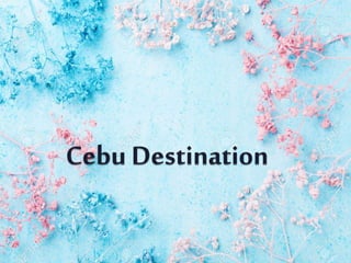Cebu Destination | PPT