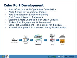 Cebu Port Development – Turning Challenges into Opportunities | PPTX