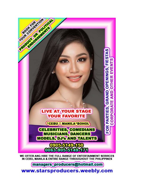 CEBU FASHION SHOW, CEBU RUN WAY MODEL, CEBU COMMERCIAL PHOTO SHOOT ...