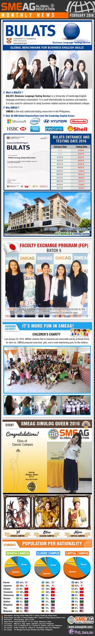 Cebu SMEAG News セブ島のBULATS公式テスト会場に | PDF
