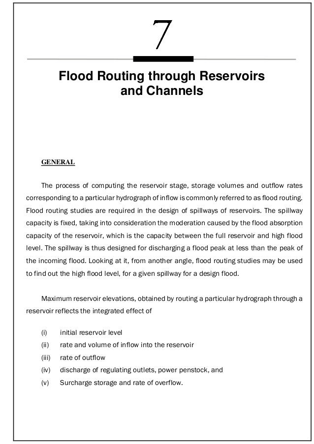 Flood Report