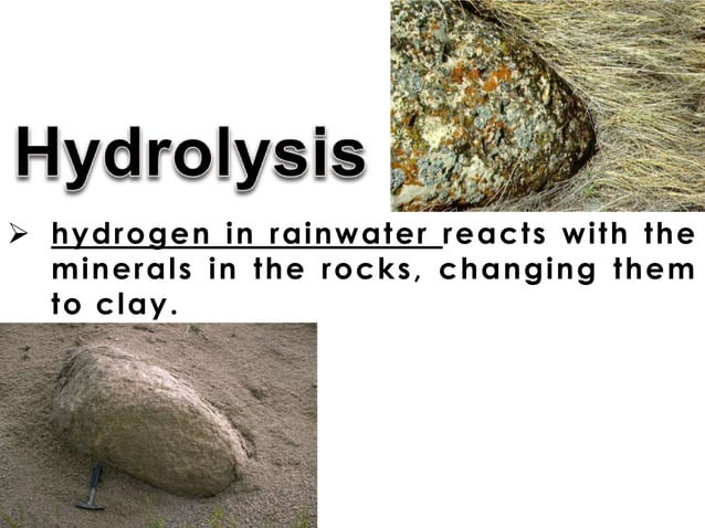 Weathering of Rocks | PPTX | Geology | Science