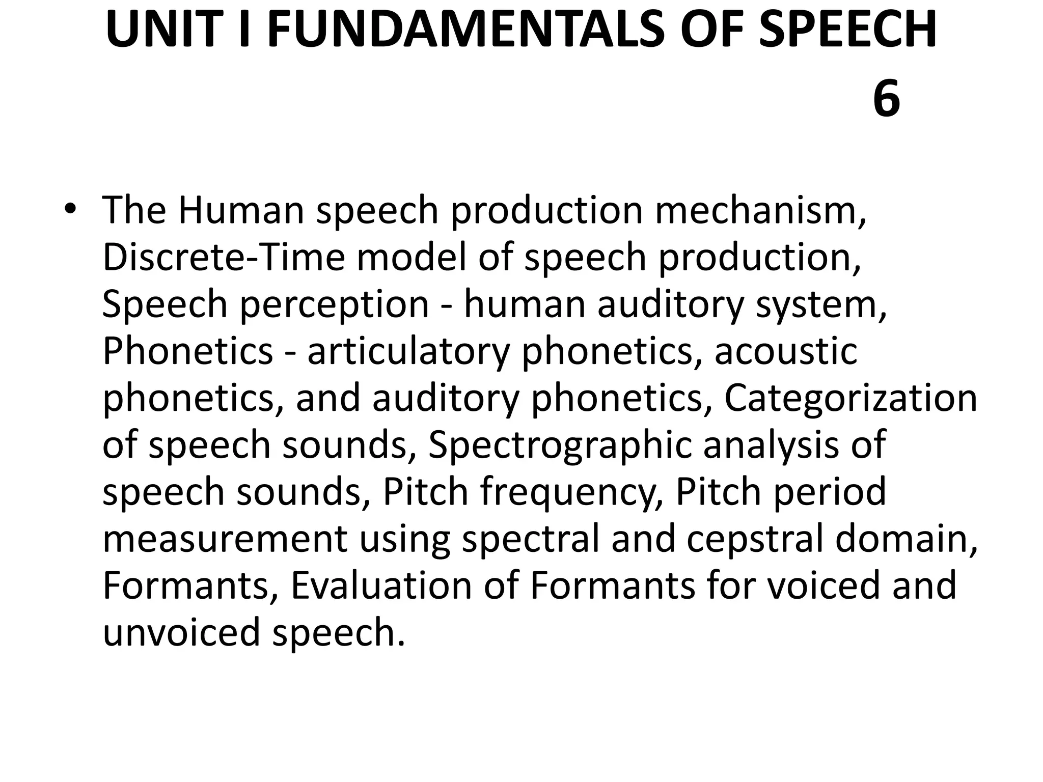 CEC356 SPEECH PROCESSING.pptx
