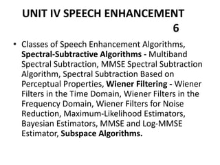 CEC356 SPEECH PROCESSING.pptx