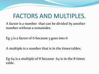MATHEMATICS 2 | PPT
