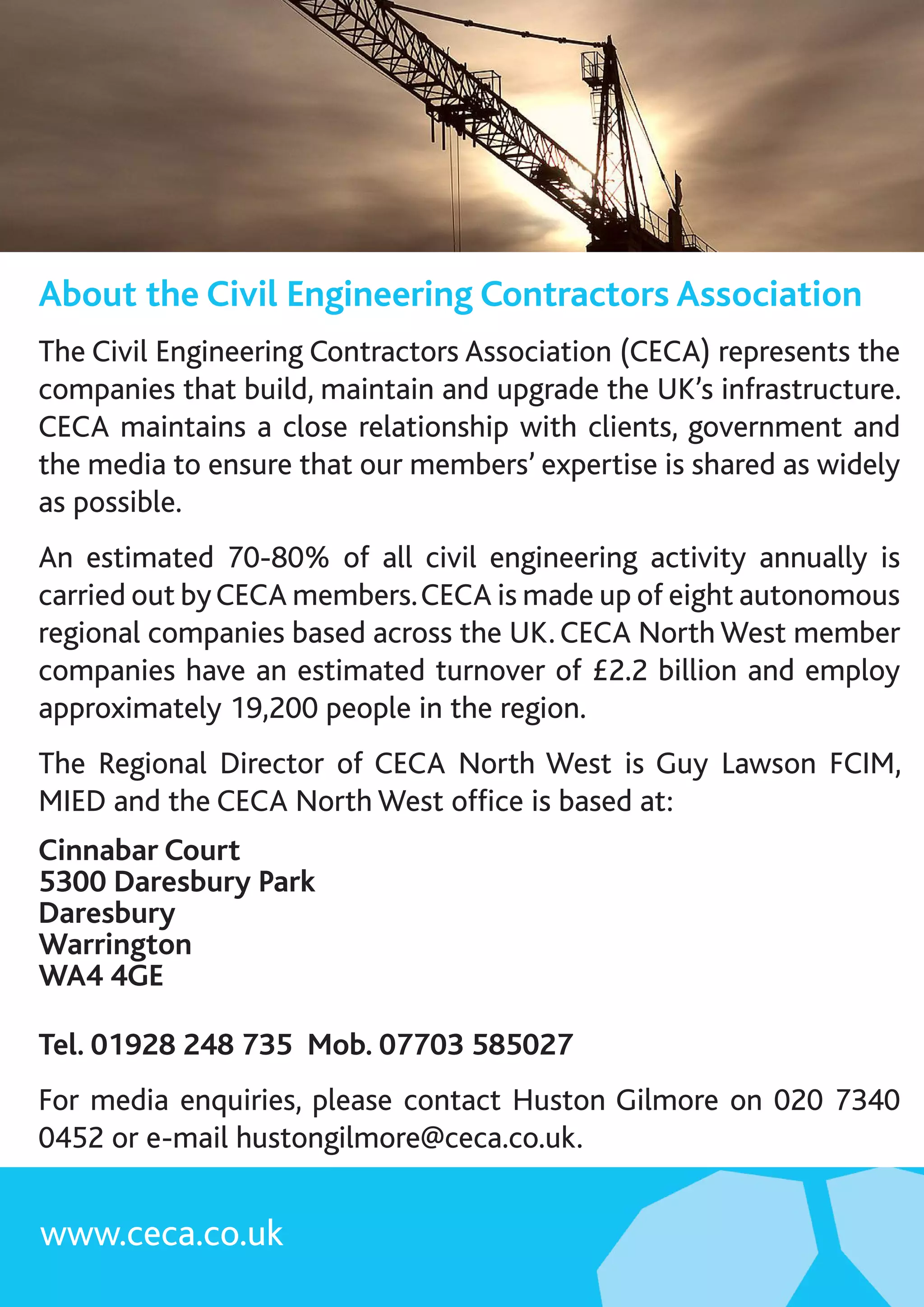 Ceca north west infrastructure the routemap for regional growth | PDF