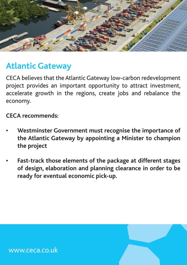 Ceca north west infrastructure the routemap for regional growth | PDF