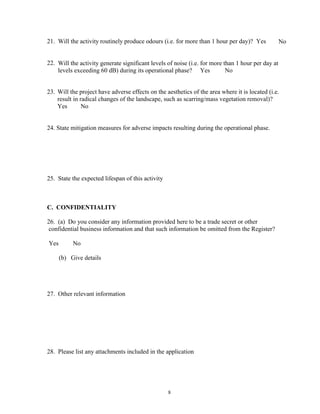 Cec application form_a | PDF