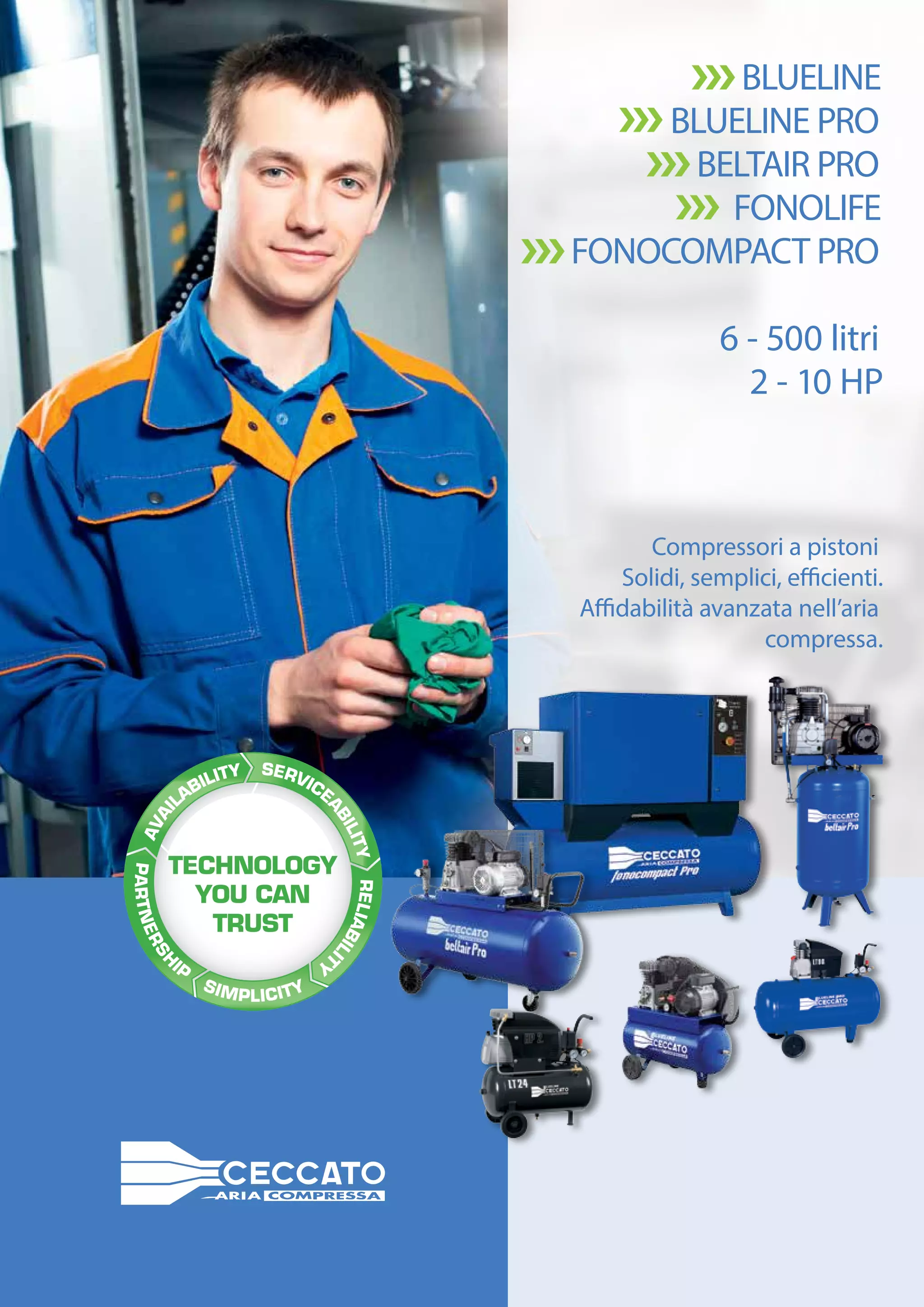 Compressori Professionali Beltair Ceccato - Fornid | PDF