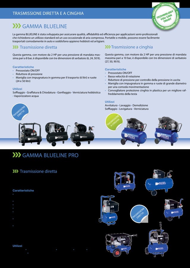 Compressori Professionali Beltair Ceccato - Fornid | PDF