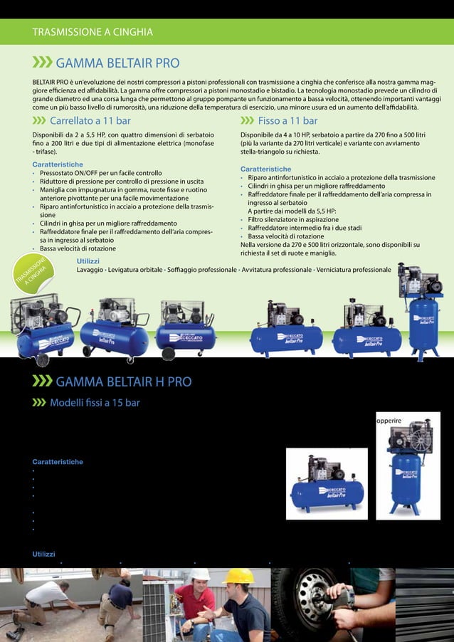 Compressori Professionali Beltair Ceccato - Fornid | PDF