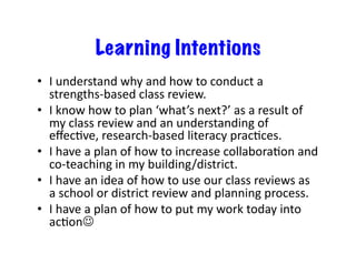 Class Review, School Review | PDF