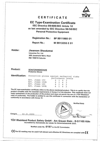 Ce Certificate | PDF