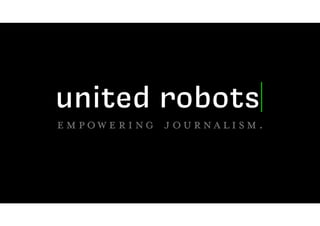 Cecilia Campbell United Robots | PDF