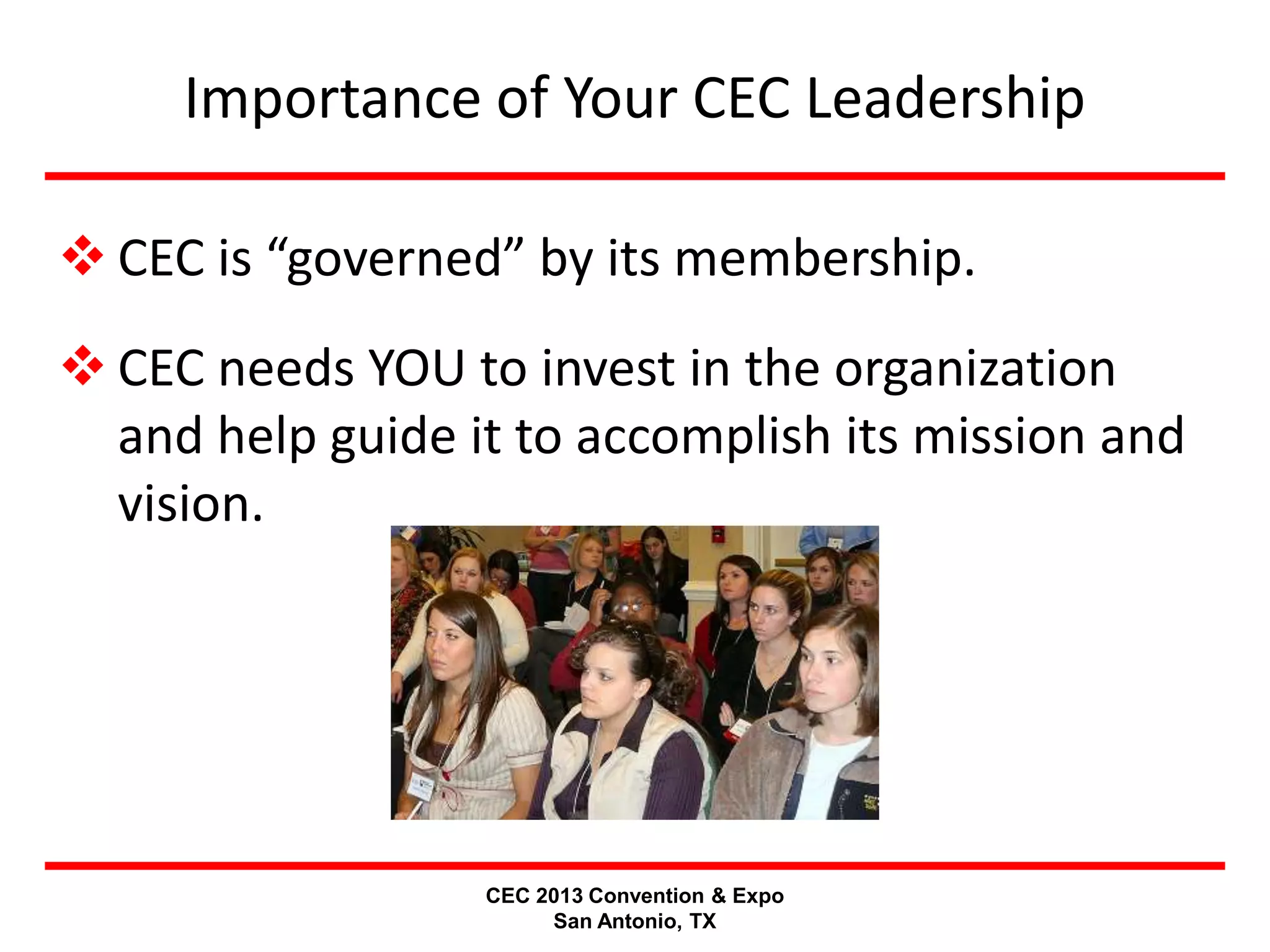 Cec leadership presentation | PPTX