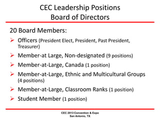 Cec leadership presentation | PPTX