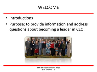 Cec leadership presentation | PPTX